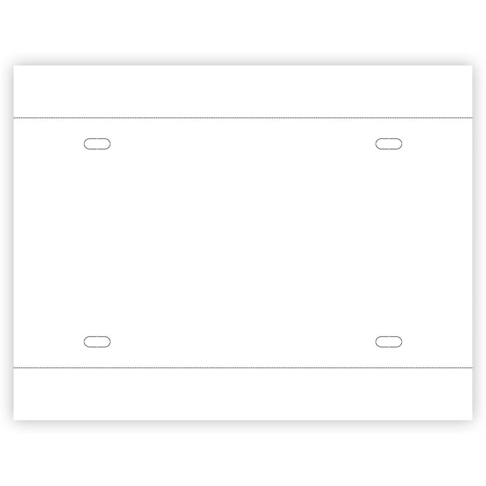 Blank Printable Tear Resistant Temporary Tags for Car Dealerships - 5 ...