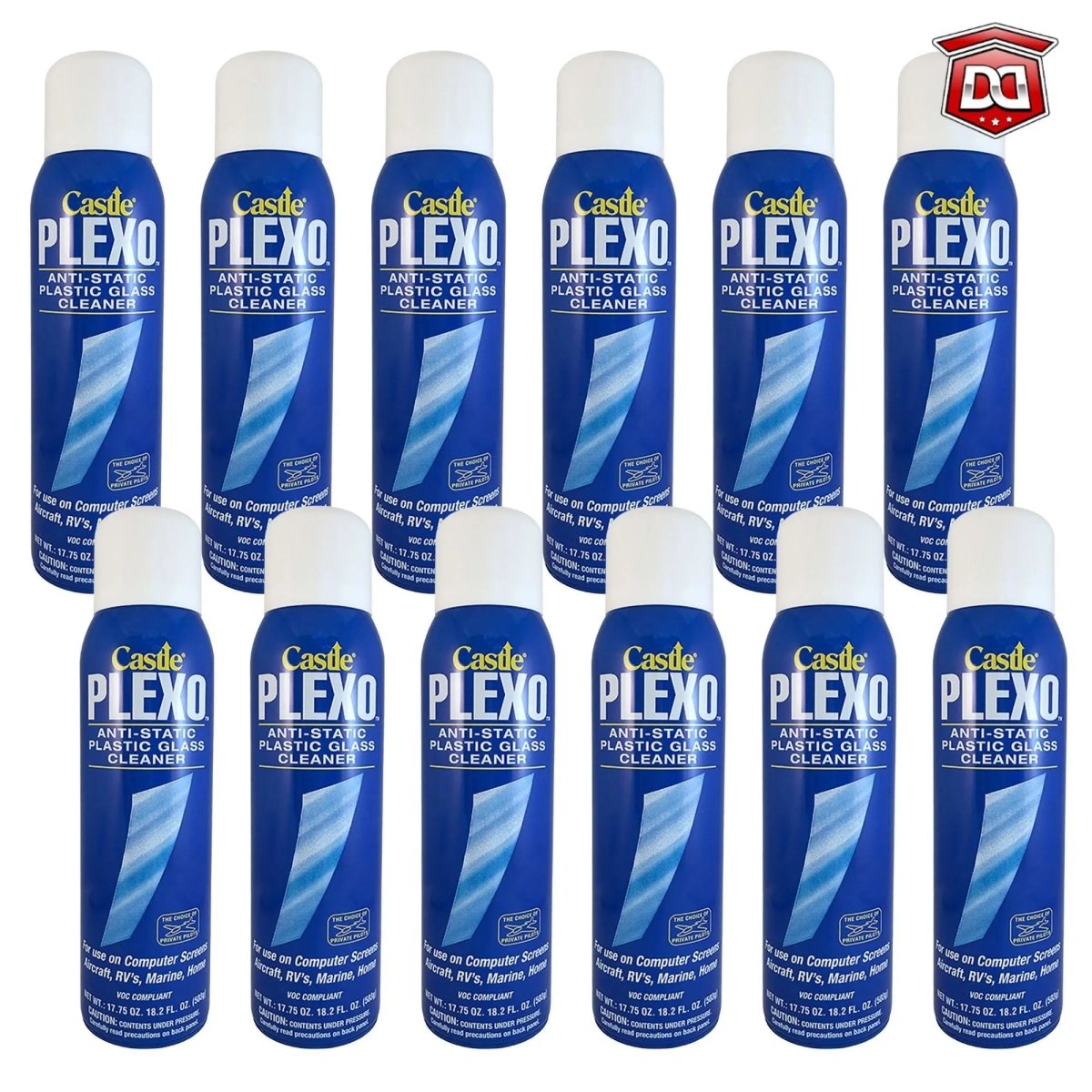 Castle Plexo Anti-Static Plastic Glass Cleaner